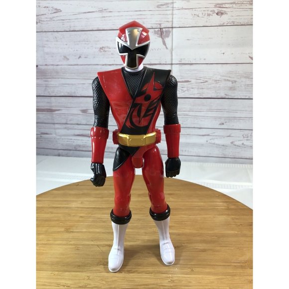 Toys | Power Rangers Super Ninja Steel Red Ranger 12 Action Figure 4362 ...